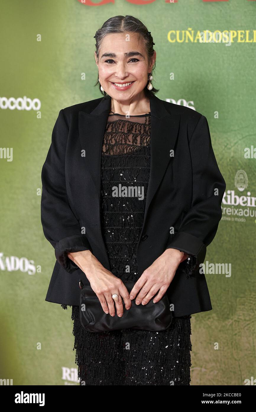 Maria Isabel Diaz attends the 'Cunados' Premiere at Callao Cinema in ...