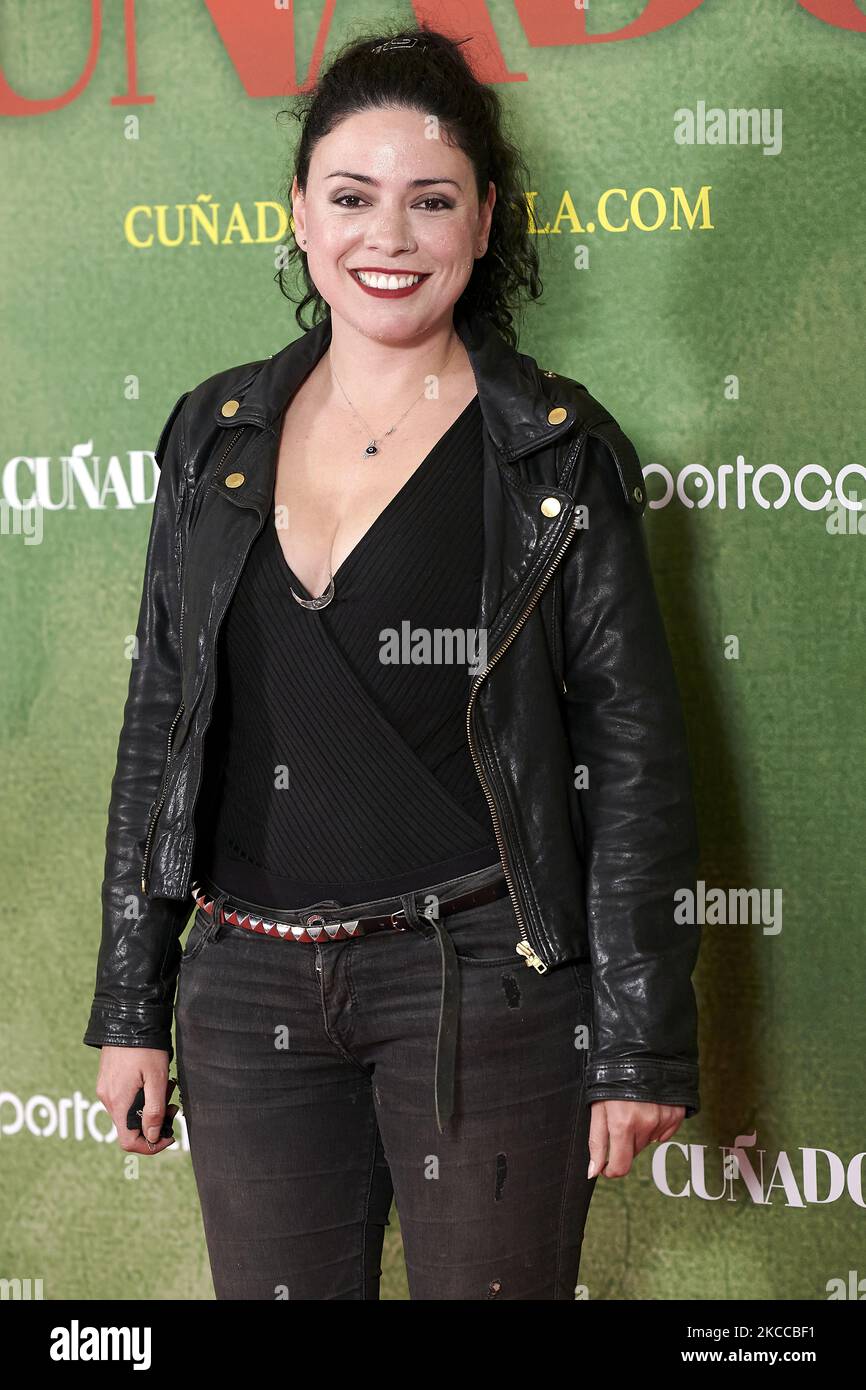 Ana Arias attends the 'Cunados' Premiere at Callao Cinema in Madrid ...