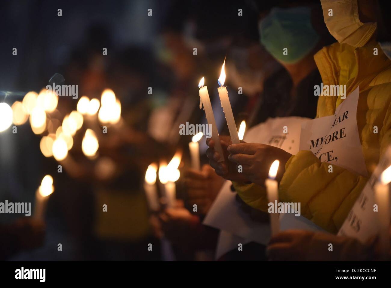 Nepalese human rights activists hi-res stock photography and images - Alamy