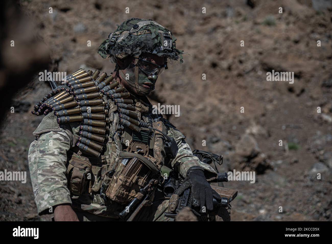 U.S. Army Soldiers from 1st Infantry Battalion, 21st Infantry Regiment ...