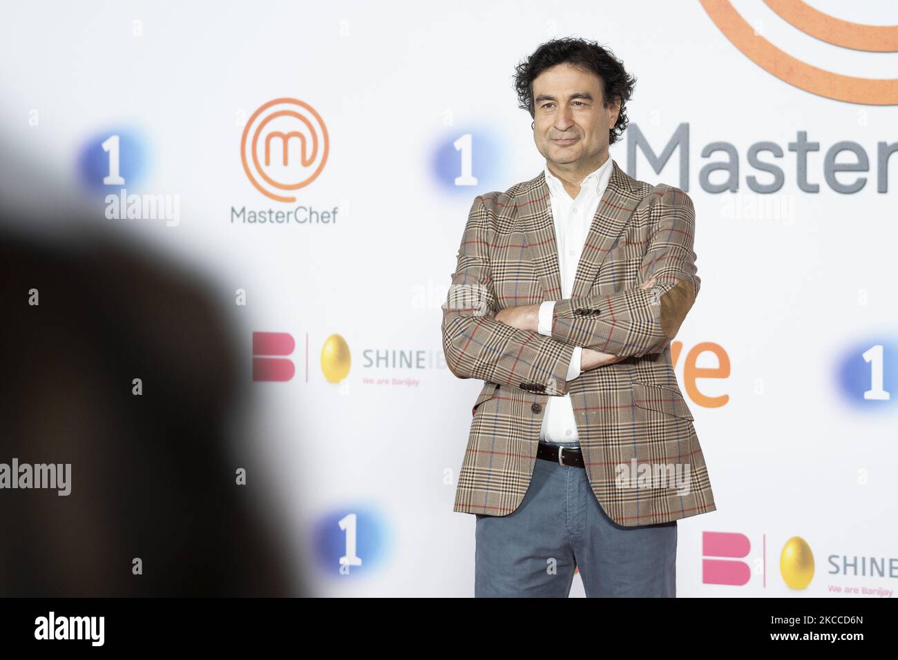 Pepe Rodriguez attends 'Masterchef 9' photocall att RTVE Prado del Rey ...