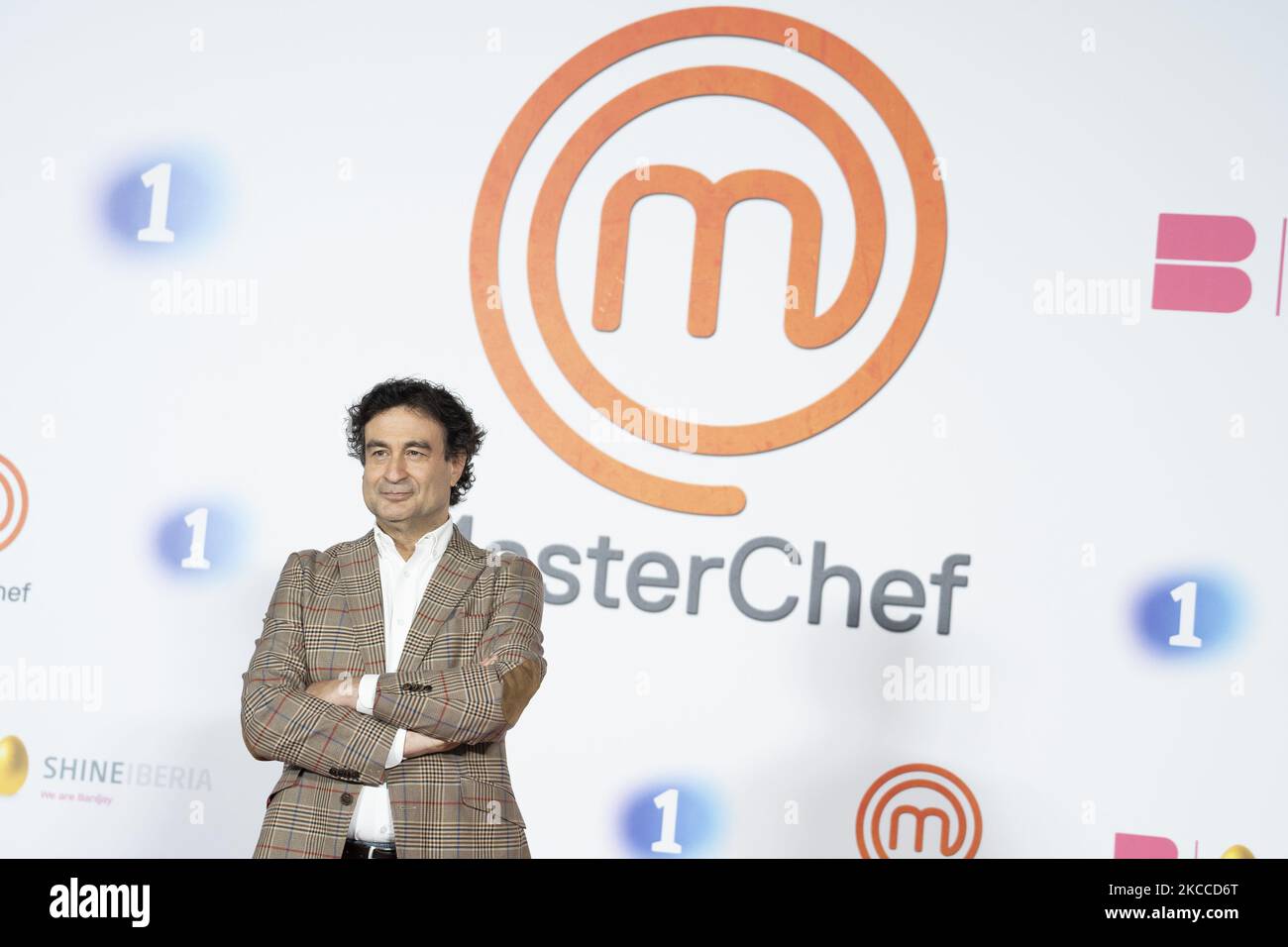 Pepe Rodriguez attends 'Masterchef 9' photocall att RTVE Prado del Rey ...