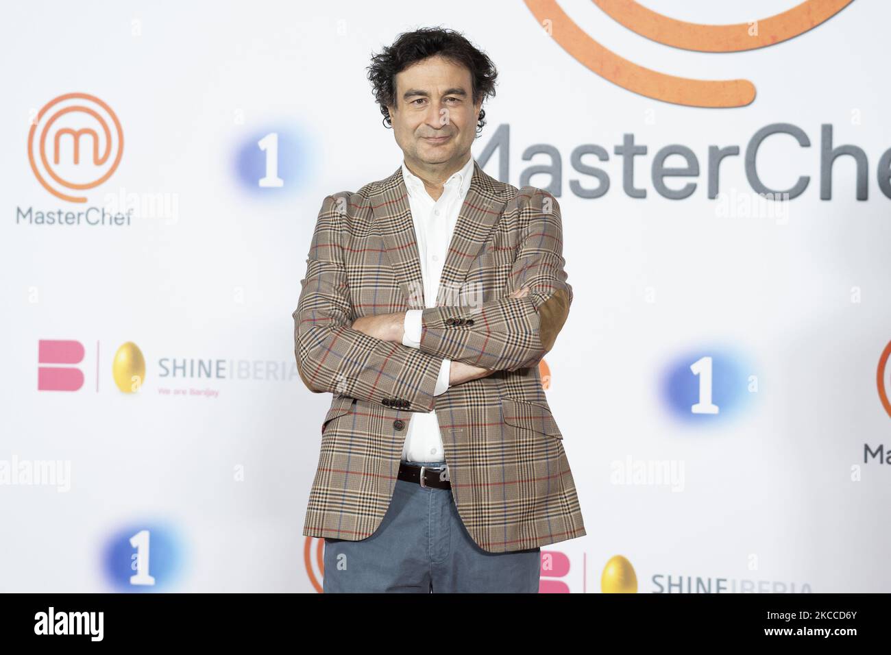 Pepe Rodriguez attends 'Masterchef 9' photocall att RTVE Prado del Rey ...