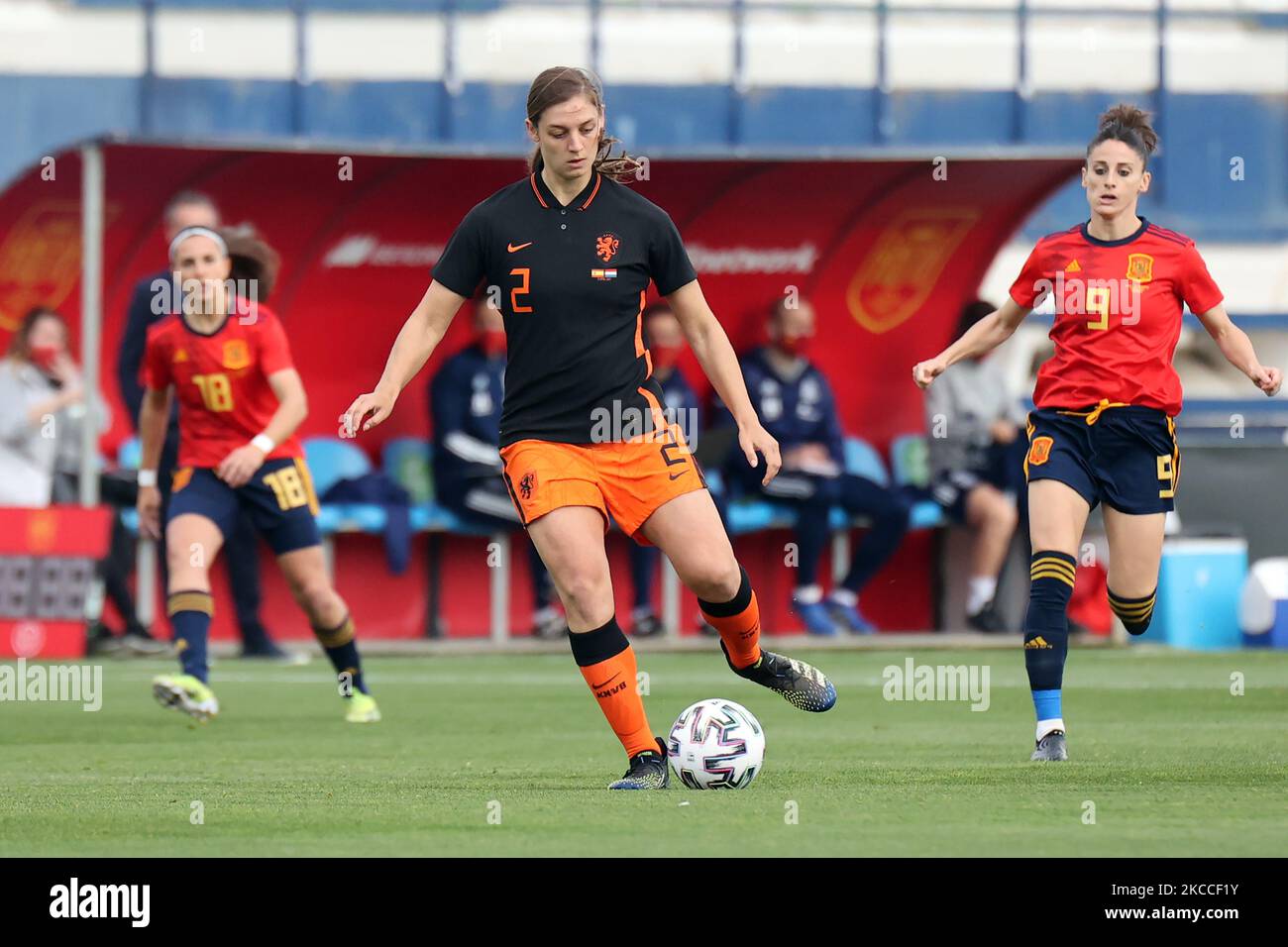 Aniek Nouwen of Netherlands during the International Friendly Women ...