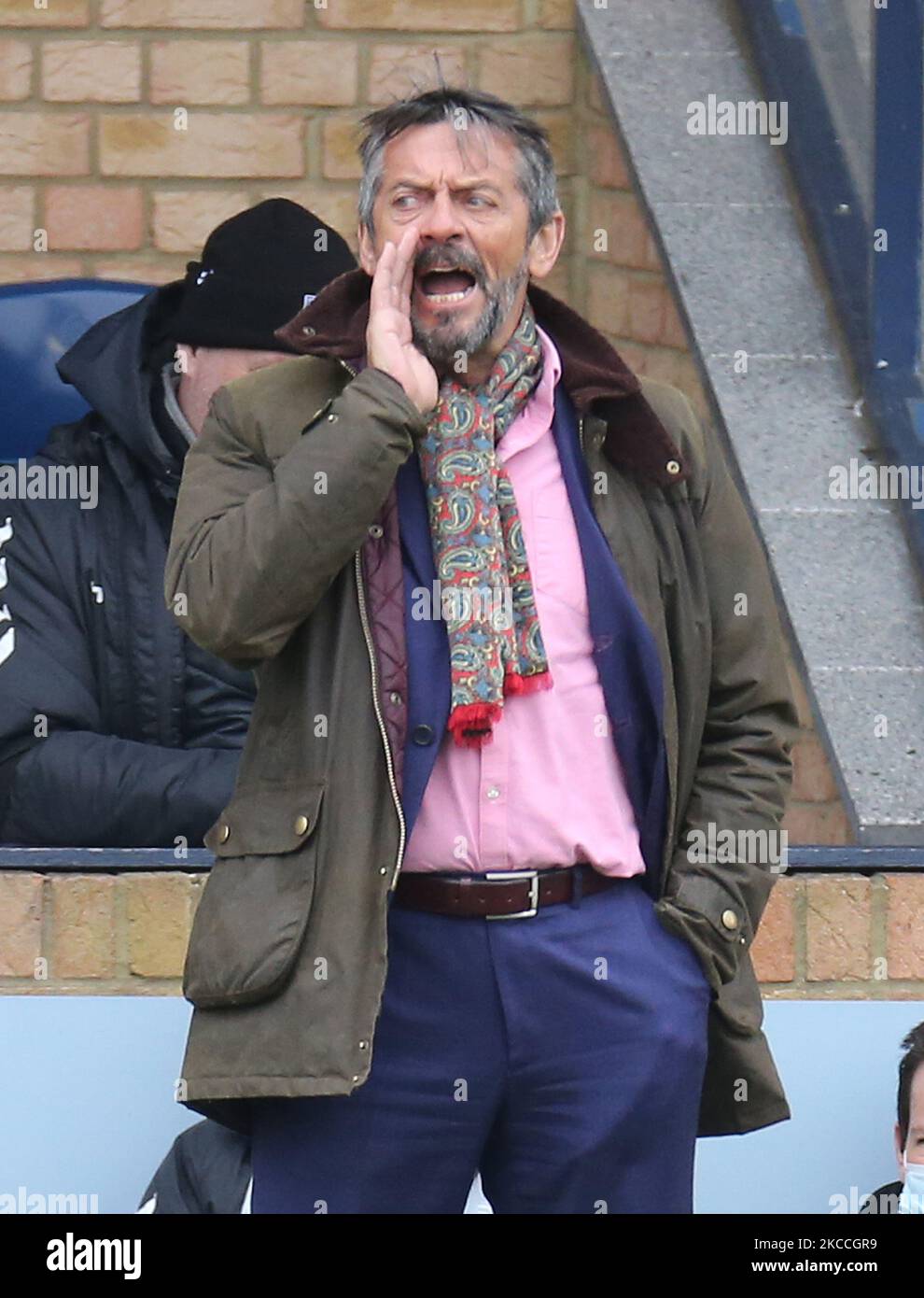 Phil Brown manager of Southend United during Sky Bet League Two between ...