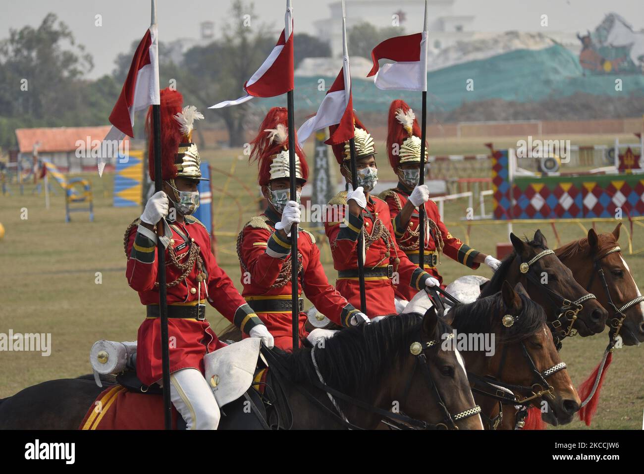 Nepalese army horse cavalry hi-res stock photography and images - Alamy