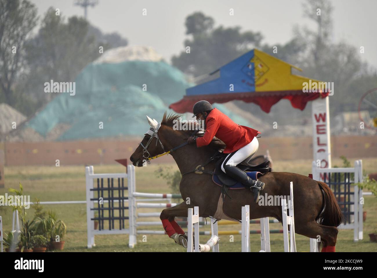 Nepalese army horse cavalry hi-res stock photography and images - Alamy