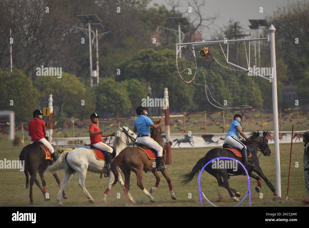 Nepalese army horse cavalry parade hi-res stock photography and images ...