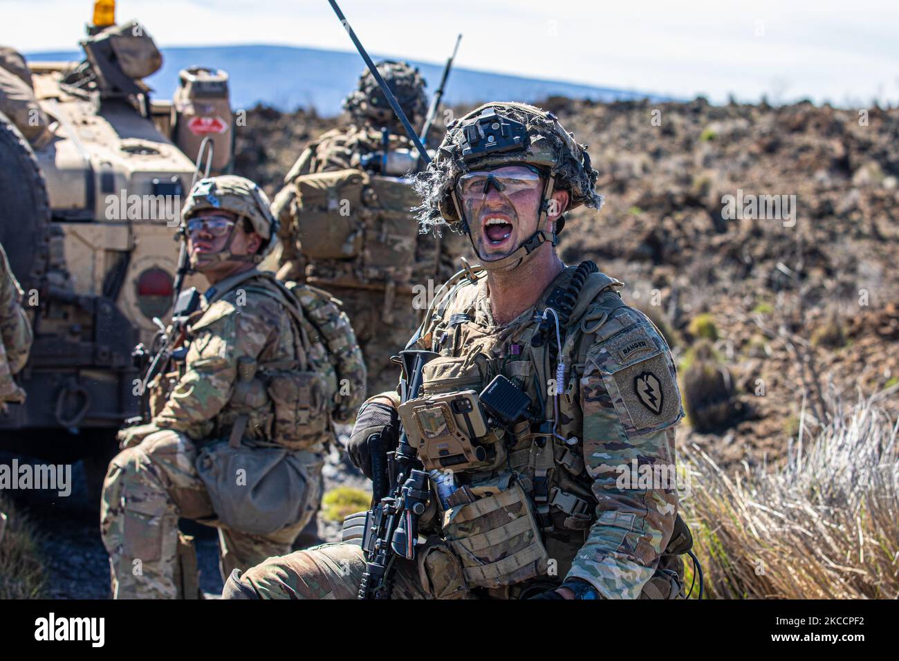 U.S. Army Soldiers from 1st Infantry Battalion, 21st Infantry Regiment ...