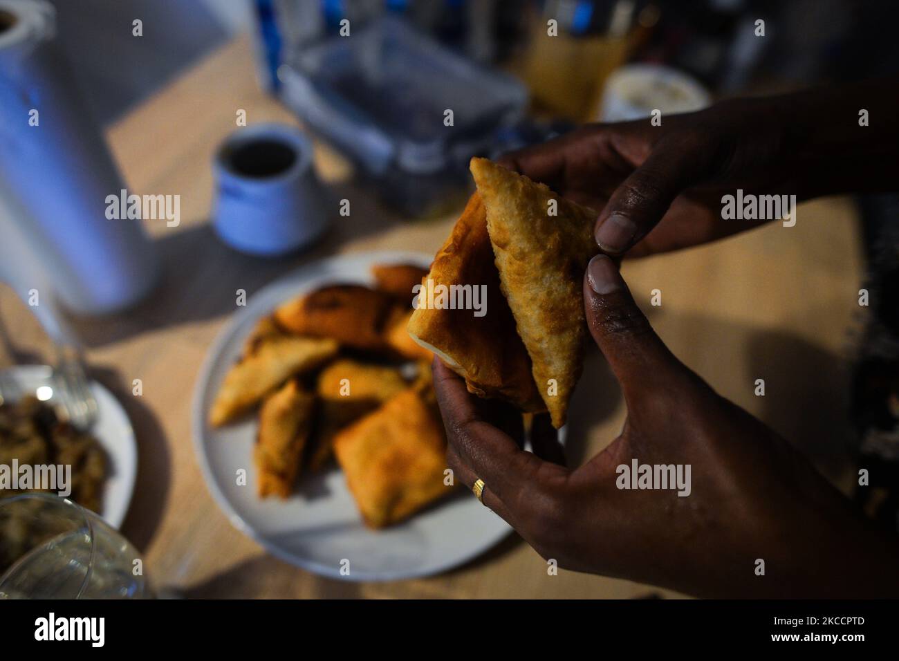 Somali family food hi-res stock photography and images - Alamy