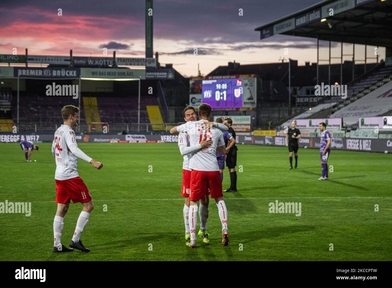 Jan Elvedi (middle), Markus Palionis (right) and Scott Kennedy (left ...