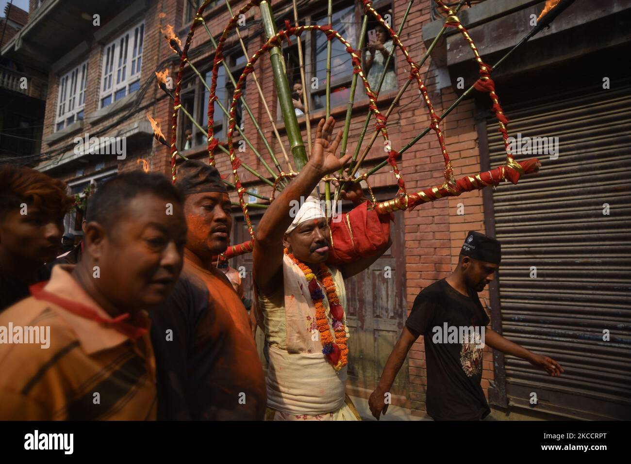 49 yrs old, Buddha Krishna Shrestha walks surrounded towns as after ...