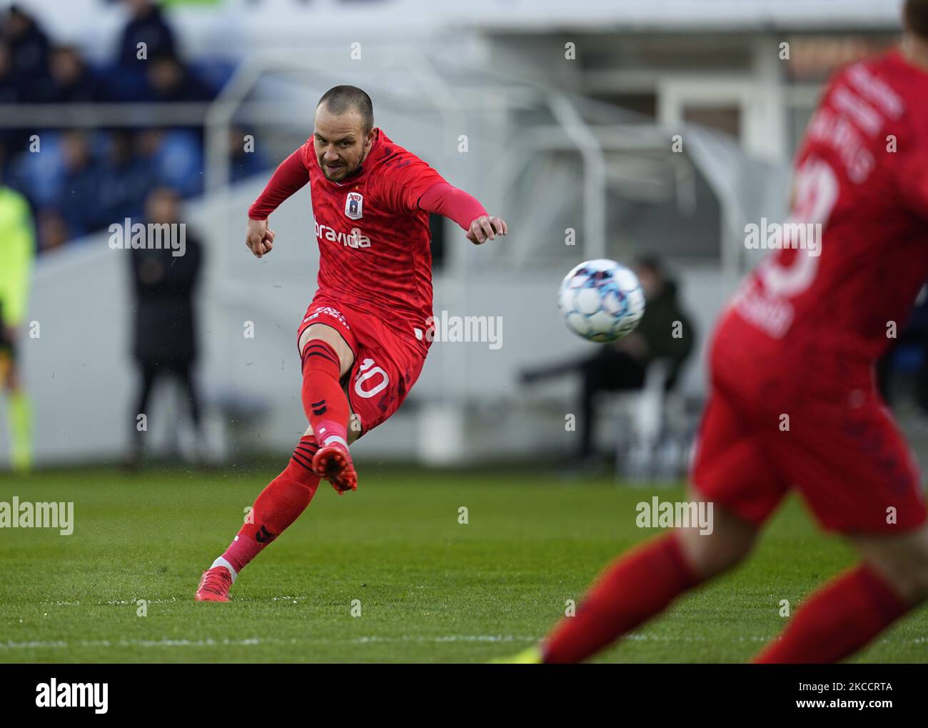 Patrick olsen of aarhus gf shoots hi-res stock photography and images ...