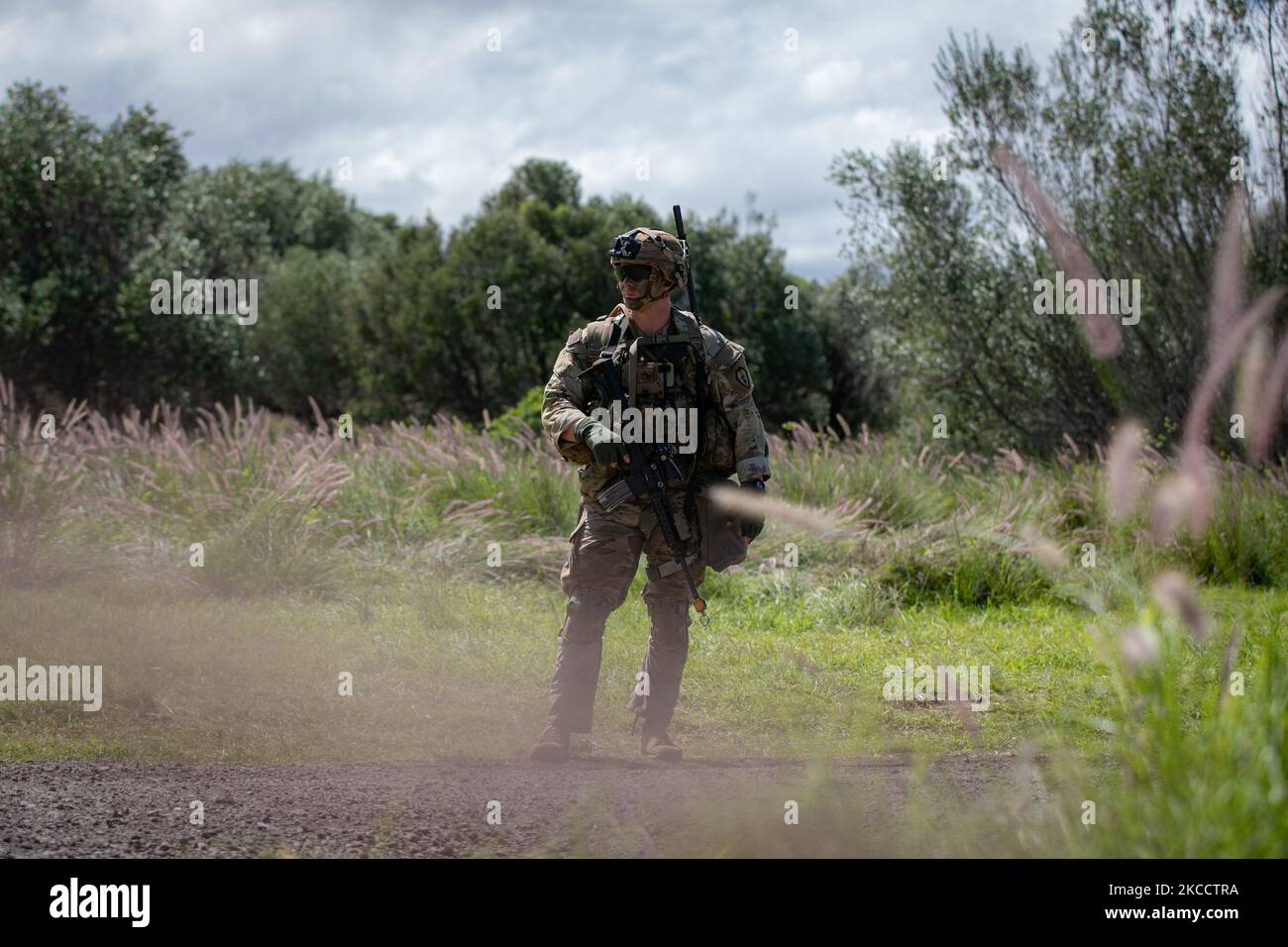 A U.S. Army Soldier with 2nd Brigade Infantry Combat Team, 25th ...