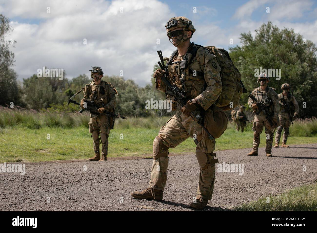 U.S. Army Soldiers with 2nd Brigade Infantry Combat Team, 25th Infantry ...