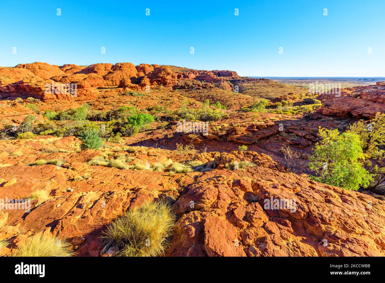 Scenic Sandstone Domes Called The Lost City In Kings Canyon Watarrka