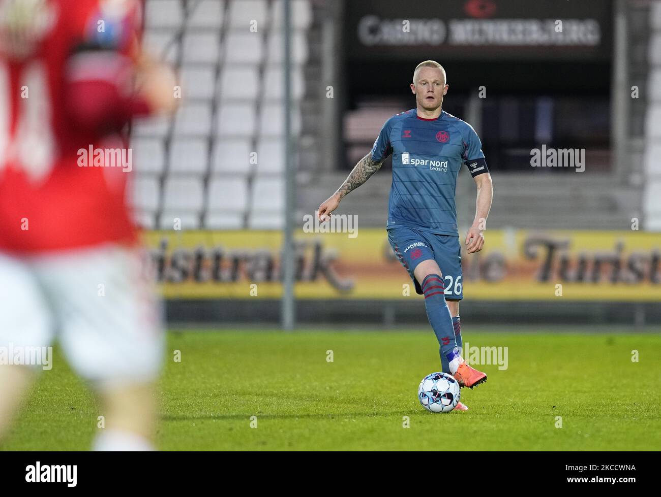 Aalborg BK’s Rasmus Thelander during the Danish Superliga match between ...