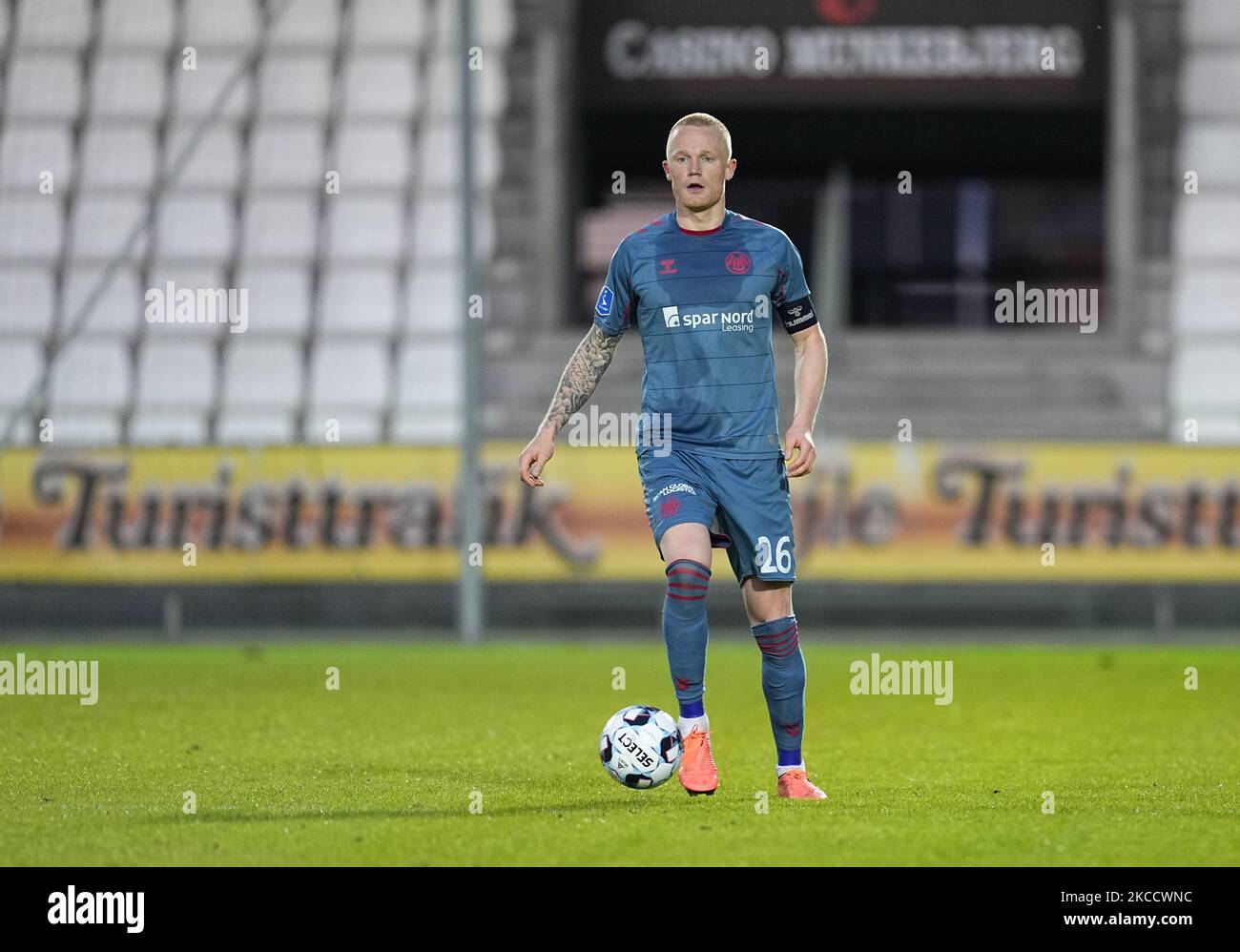 Aalborg BK’s Rasmus Thelander during the Danish Superliga match between ...