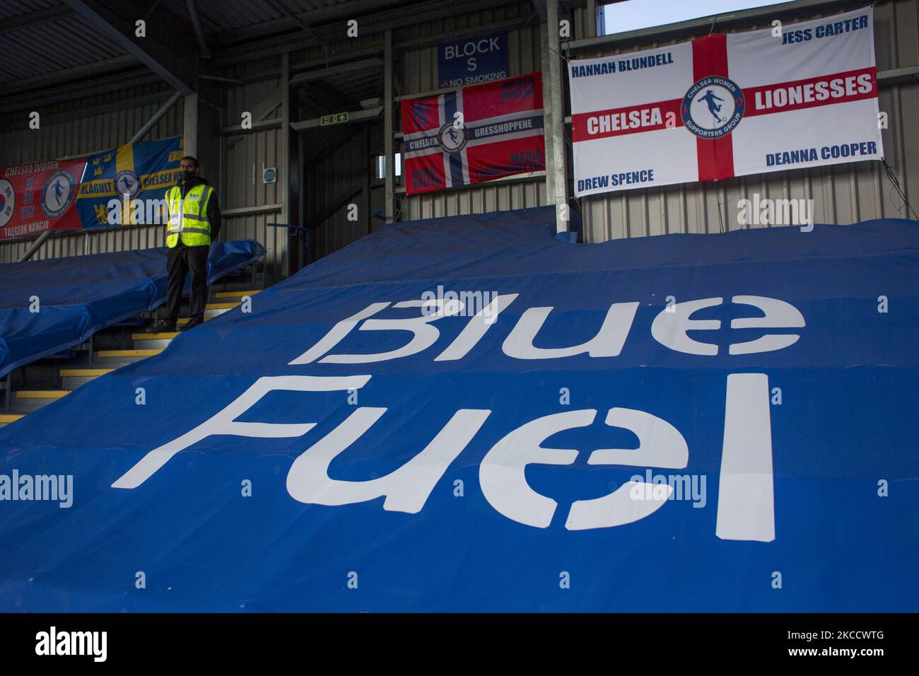 Kingsmeadow pictured during the 2020-21 FA Womenâ€™s Cup fixture ...