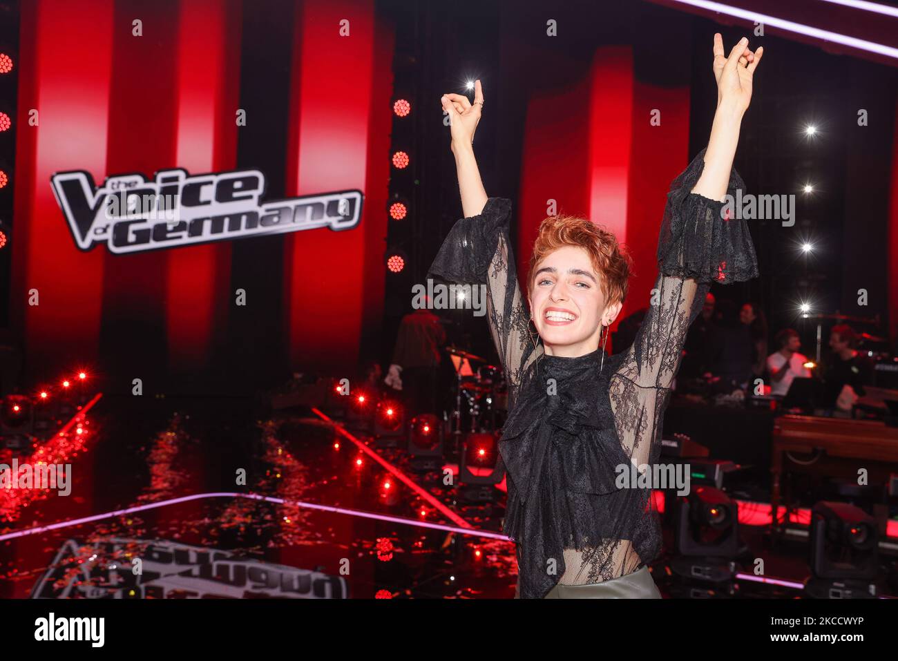 Berlin, Germany. 04th Nov, 2022. The winner of the show Anny Ogrezeanu at the photo session ...