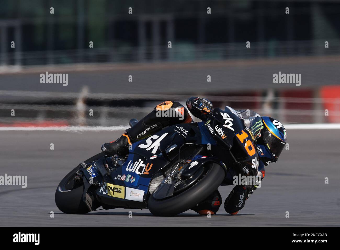 Luca Marini (10)of Italy and SKY VR46 Avintia Ducati during the ...