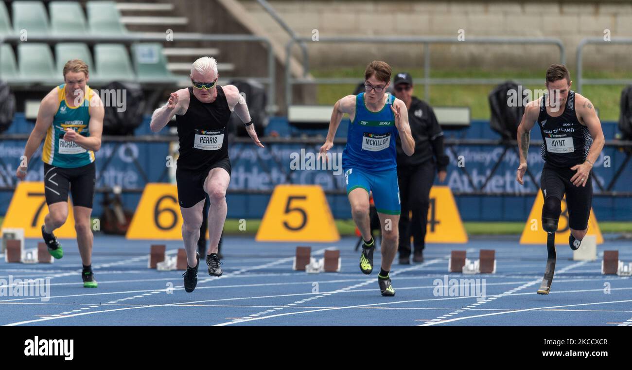 Chad Perris of the Australian Capital Territory competes in the Mens ...
