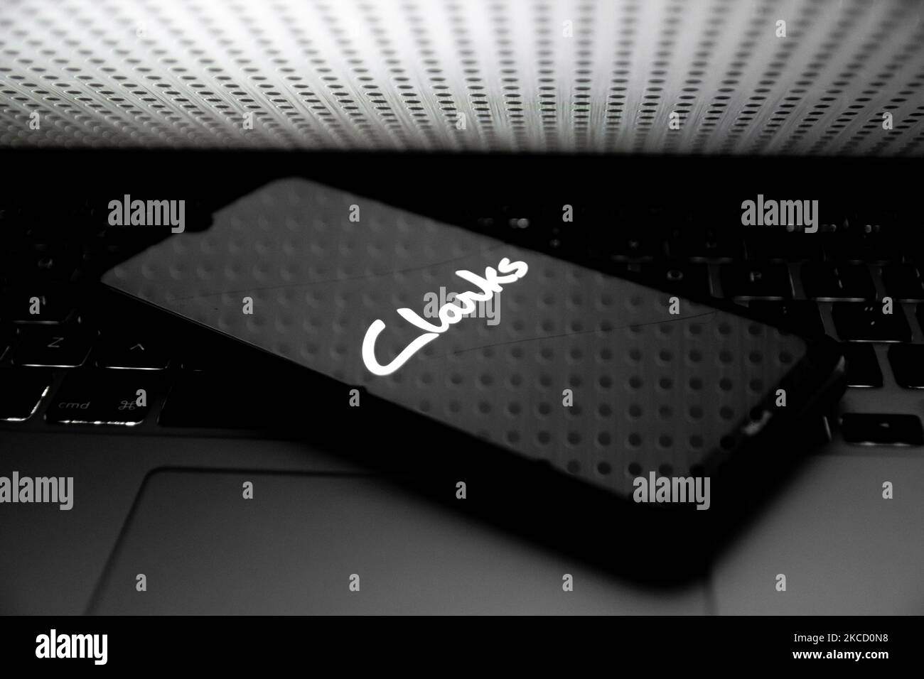 Photo illustration clarks logo hi-res stock photography and images - Alamy
