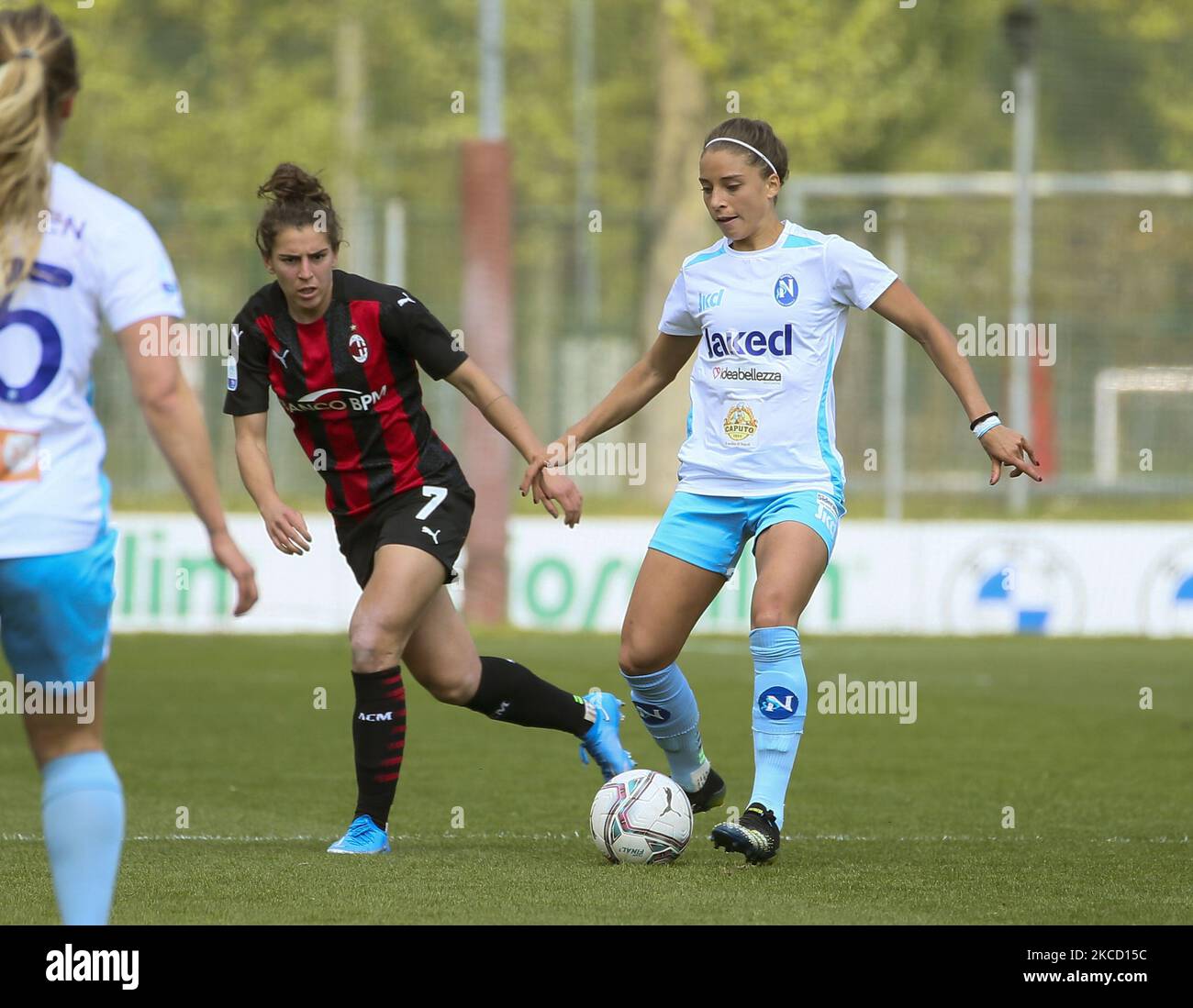 Eleonora Goldoni of SSC Napoli in action during the Women Serie A match ...