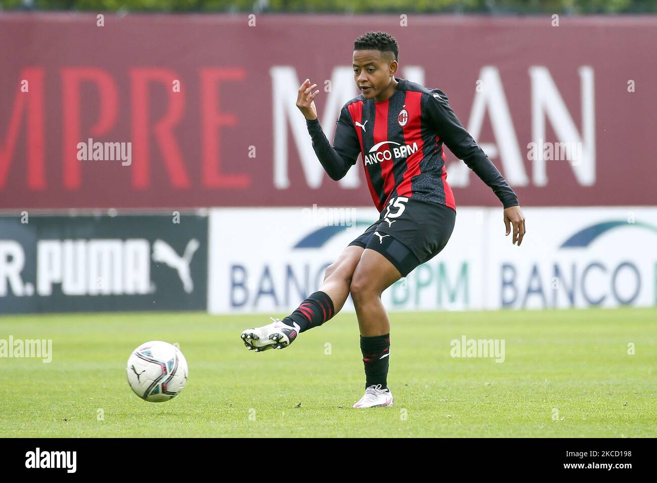 Refiloe Jane of AC Milan in action during the Women Serie A match ...