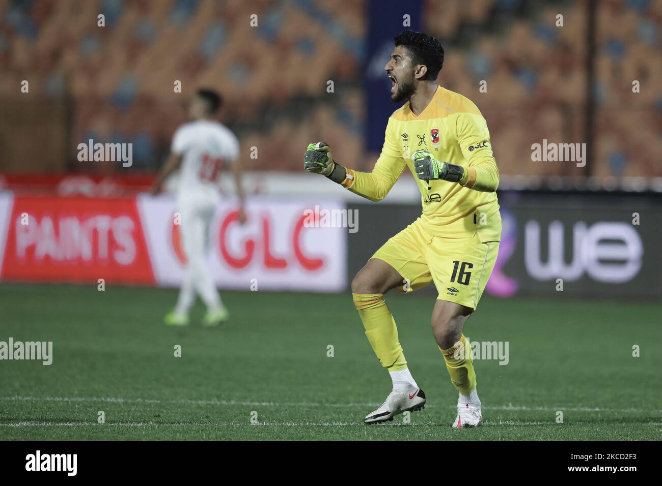 Goalkeeper aly lotfy of al ahly sc hi-res stock photography and images ...