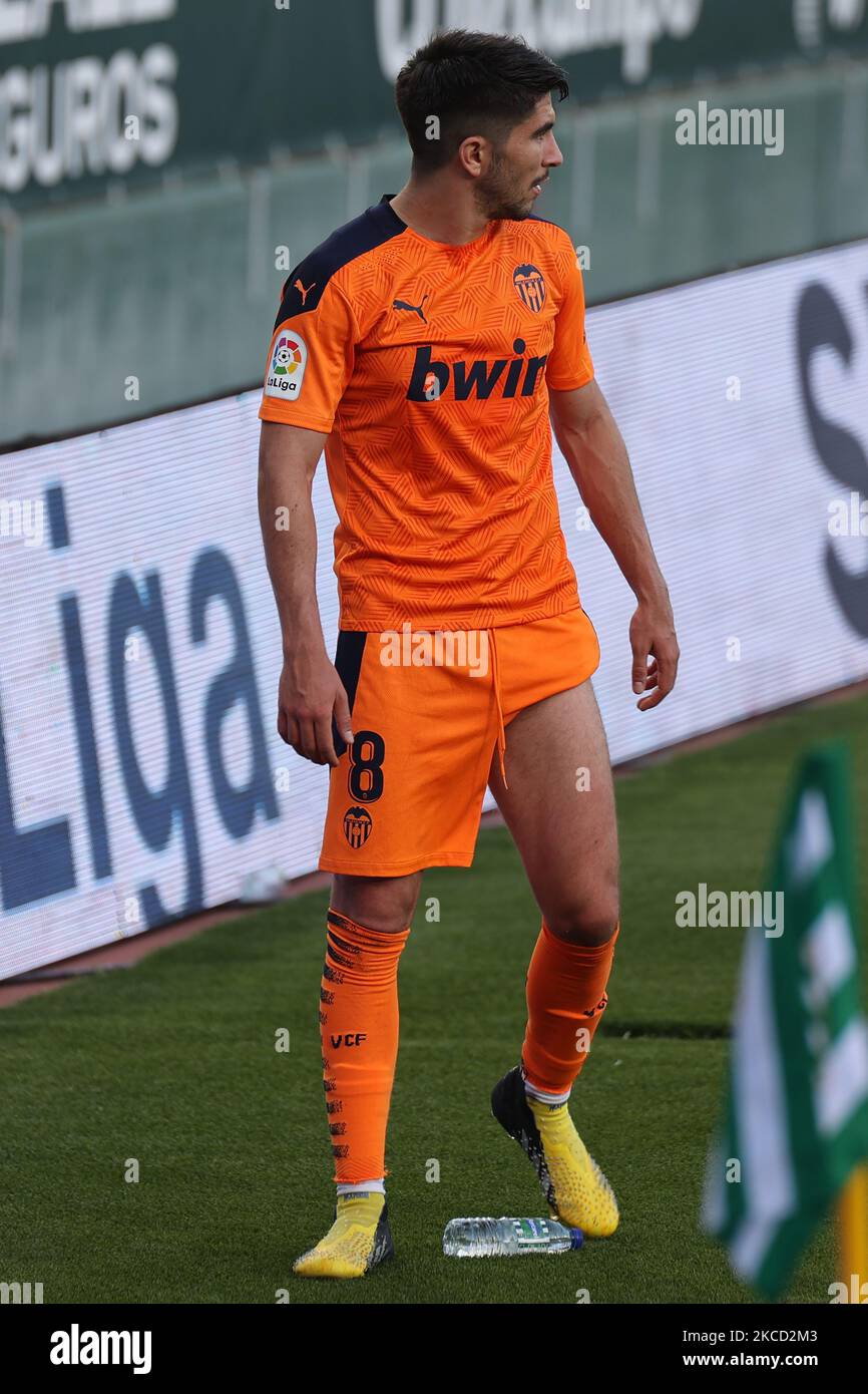 Carlos Soler of Valencia CF during the La Liga Santander match between ...