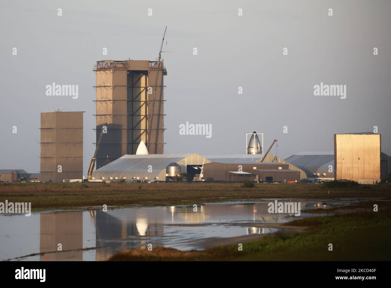 SpaceX South Texas Build Site where the Mars and Lunar Starship ...