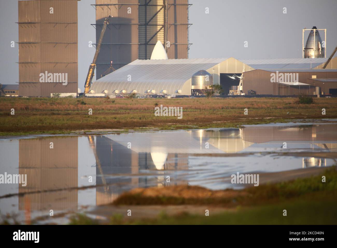 SpaceX South Texas Build Site where the Mars and Lunar Starship ...