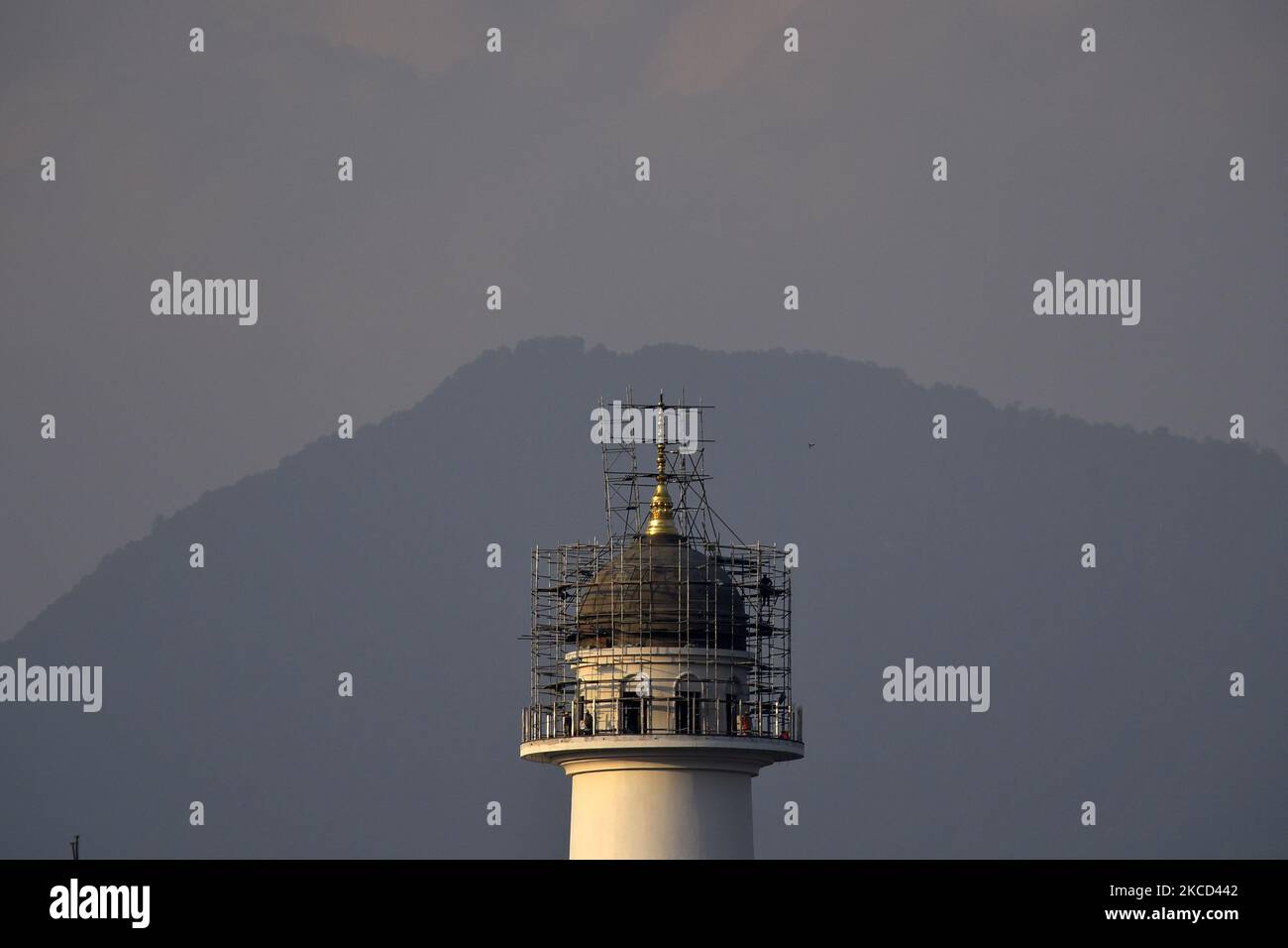 Constructed historic dharahara tower hi-res stock photography and images - Alamy