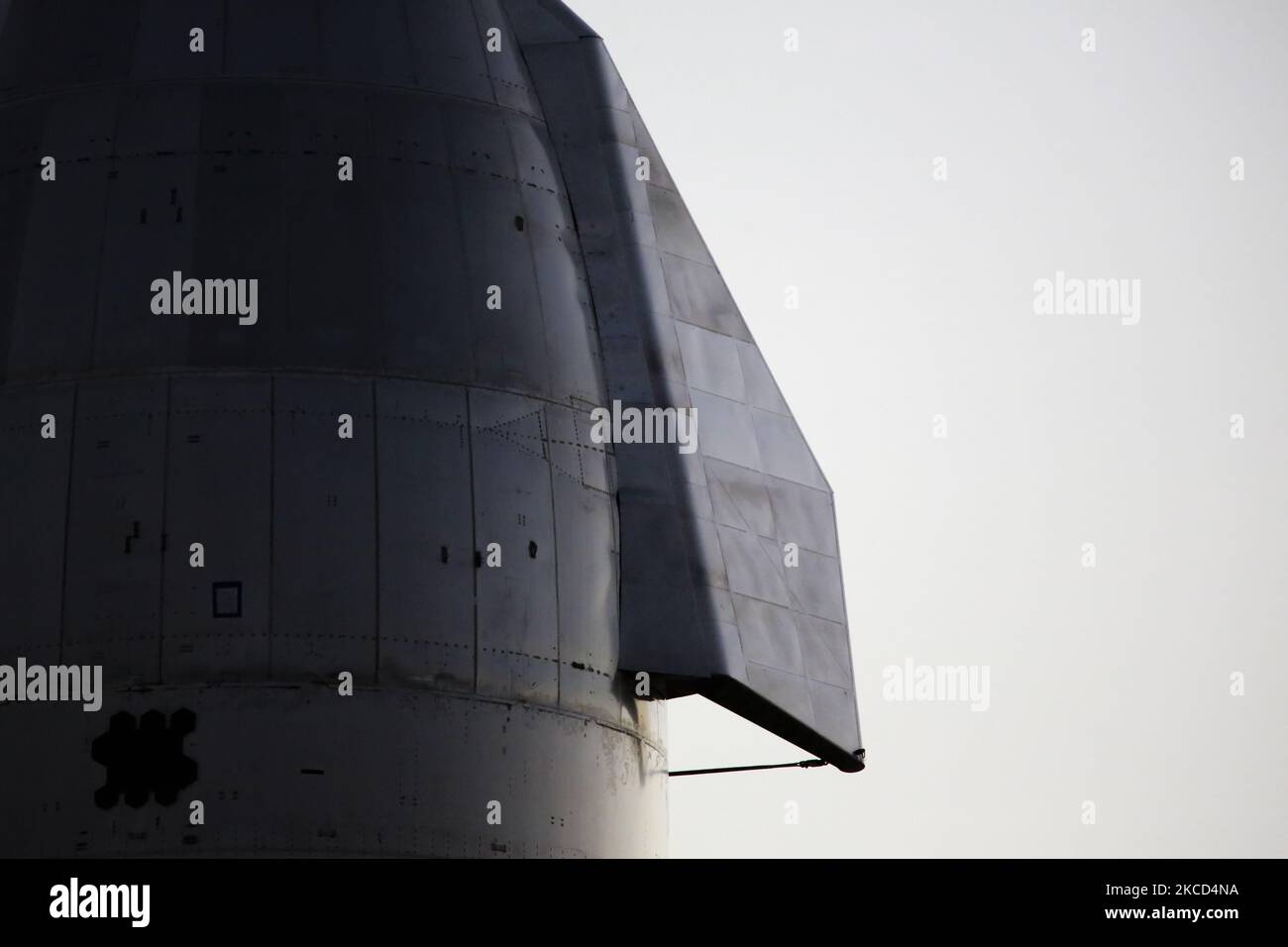 Starship SN15 is prepared for static fire and launch at SpaceX's South ...