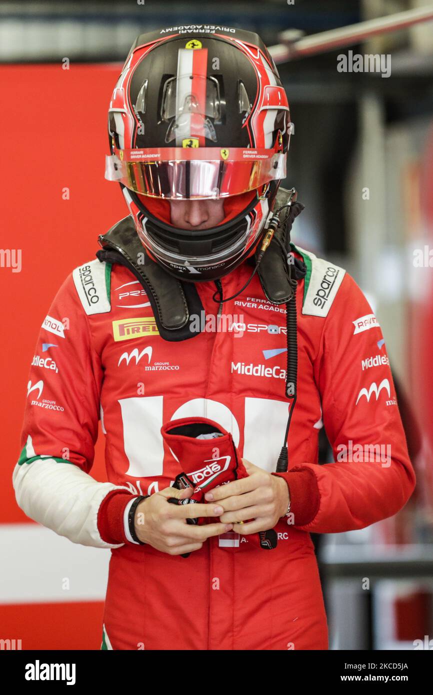 Arthur Leclerc from Monaco of Prema Racing, portrait during Day One of ...