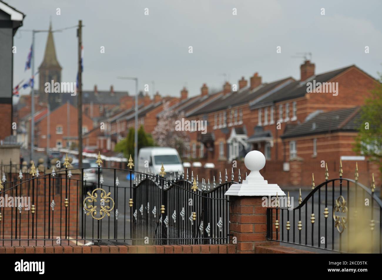 A general view of Enfield Street, in Belfast. On Tuesday, April 20 ...
