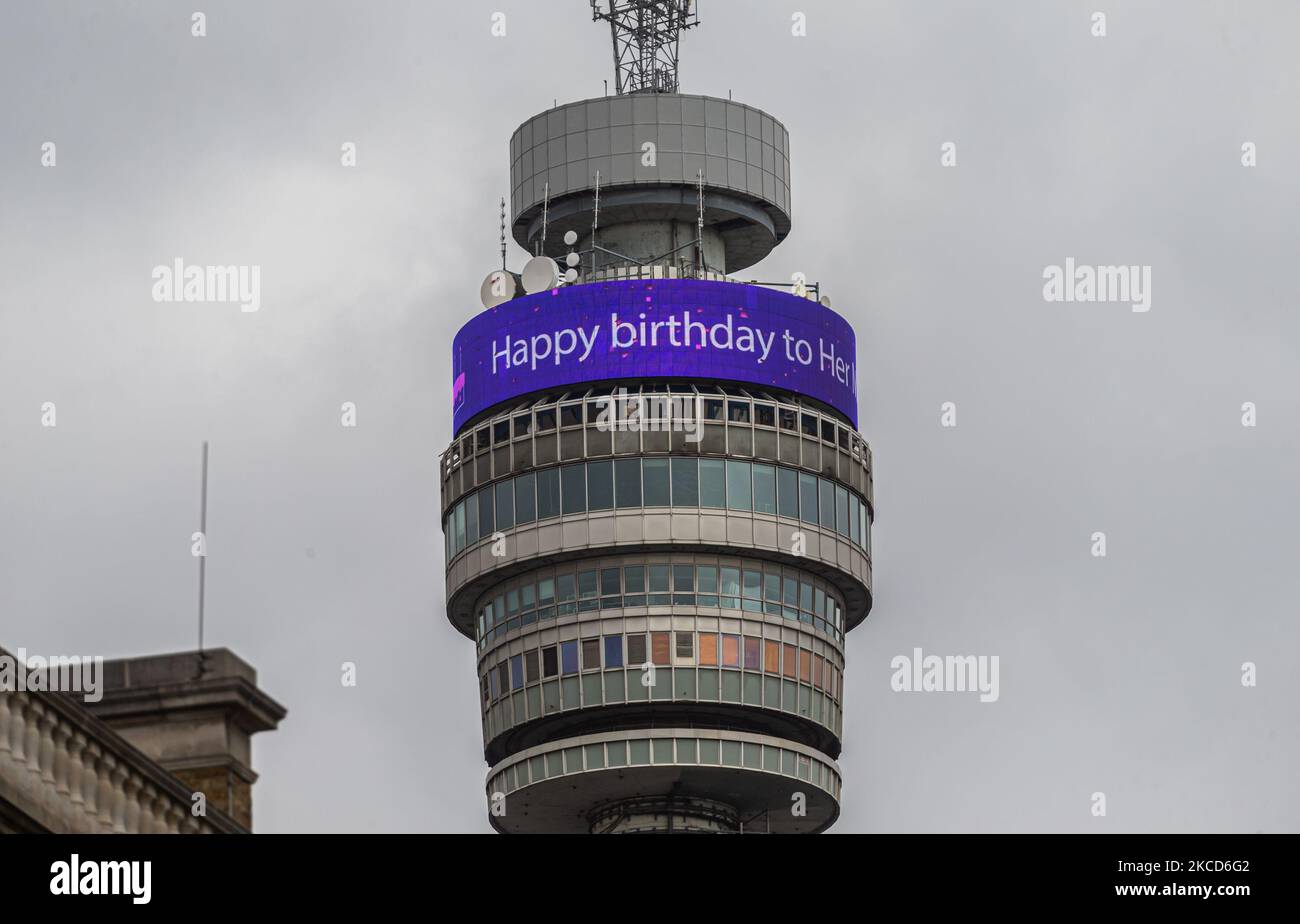 Queen elizabeth ii 95th birthday hi-res stock photography and images ...