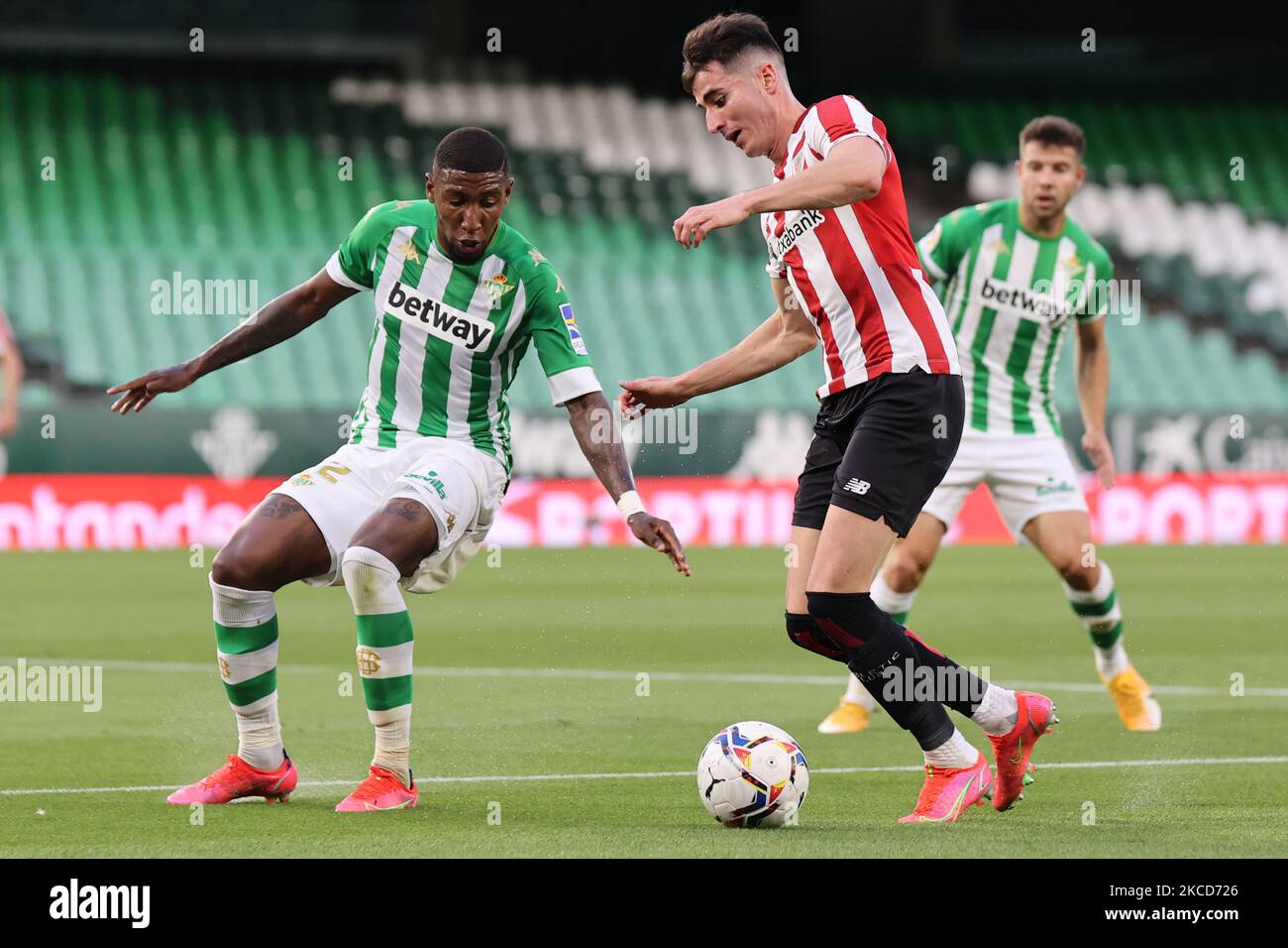Jon Morcillo of Athletic Club during the La Liga Santander match ...