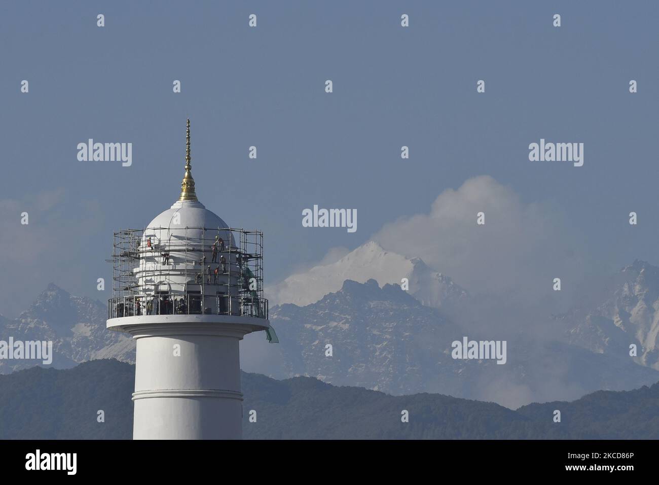 Constructed historic dharahara tower hi-res stock photography and ...