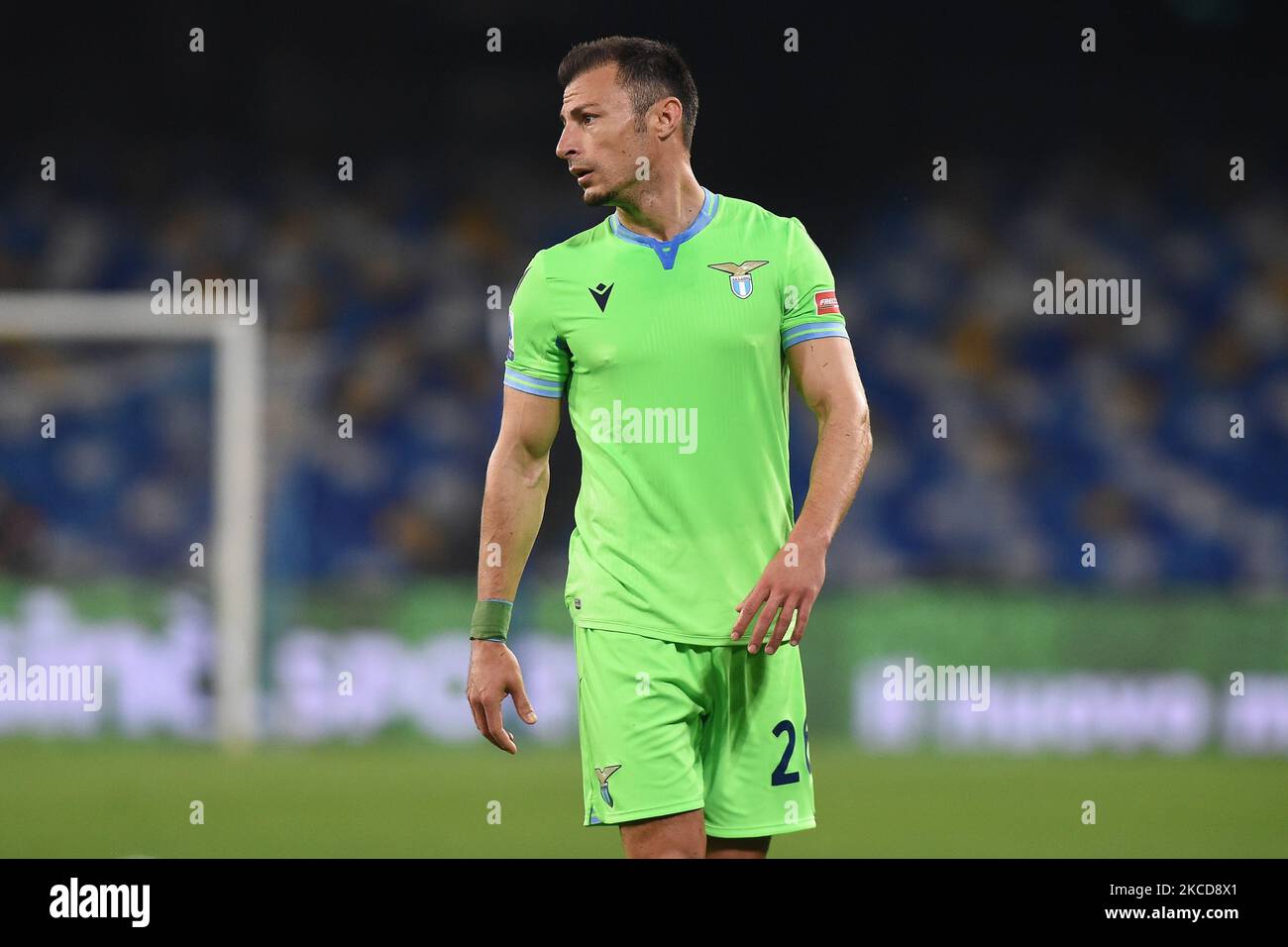 Stefan Radu of SS Lazio during the Serie A match between SSC Napoli and ...