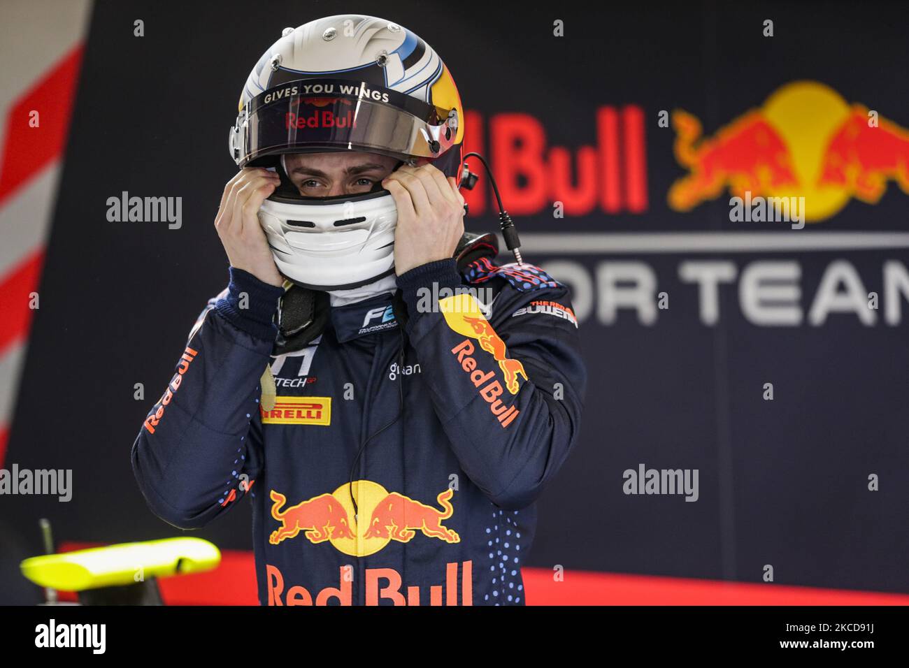 Juri Vips from Estonia of Hitech Grand Prix, portrait during Day One of ...