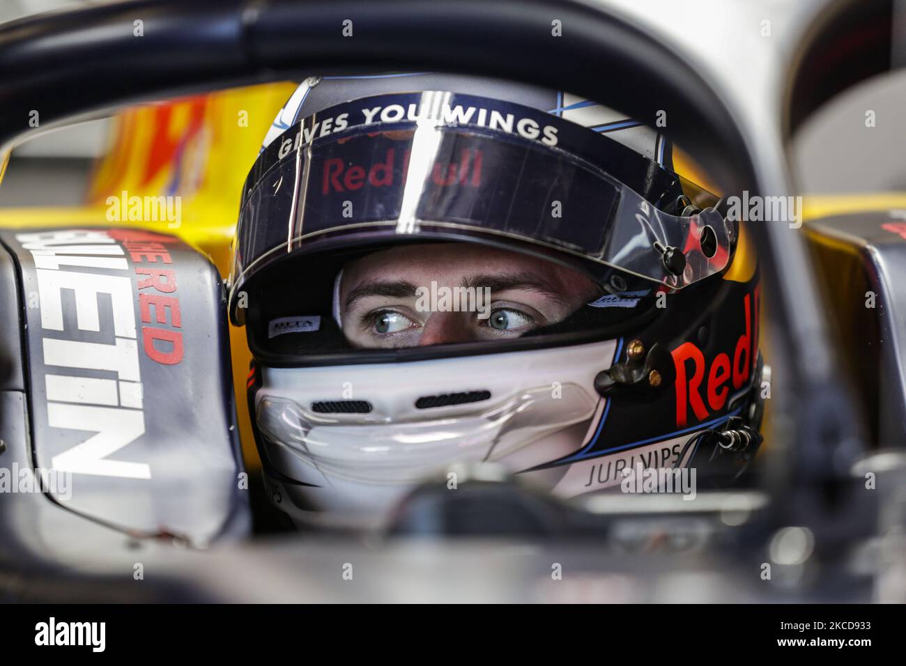 Juri Vips from Estonia of Hitech Grand Prix, portrait during Day One of ...