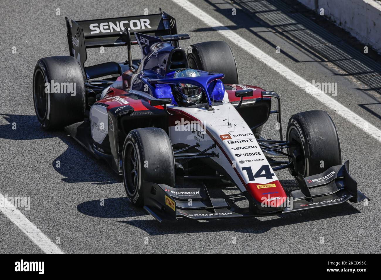 14 David Beckmann from Germany of Charouz Racing System, action during ...