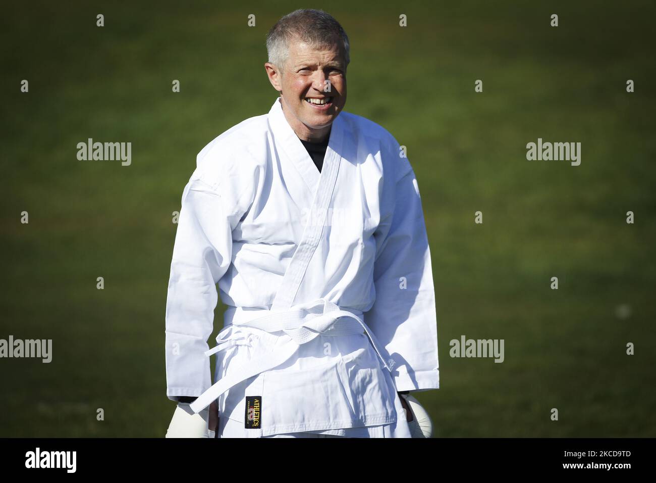 Outdoor karate lesson hi-res stock photography and images - Alamy