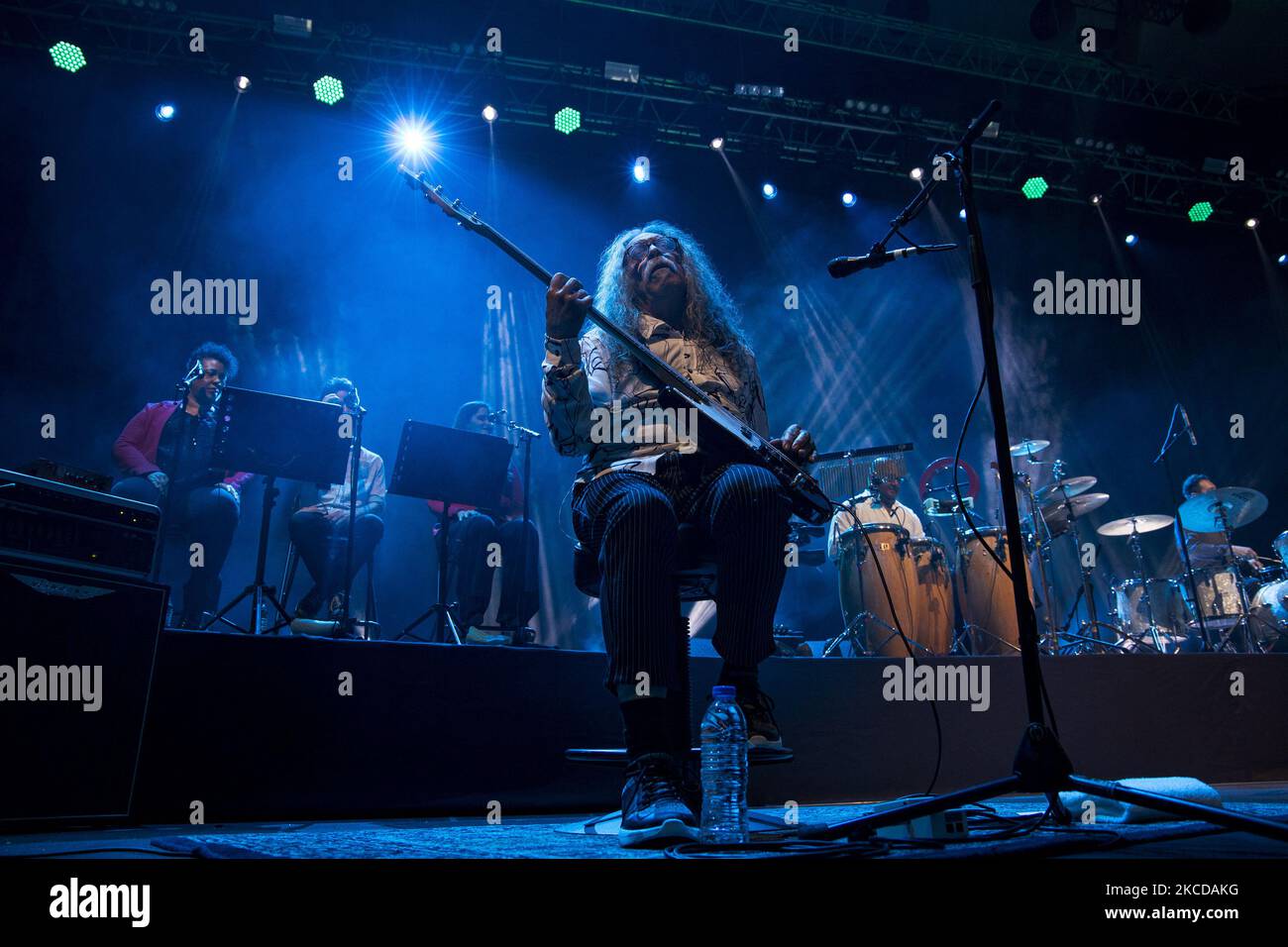 Jose Nabo guitarist for Portuguese singer Rui Veloso participates in ...