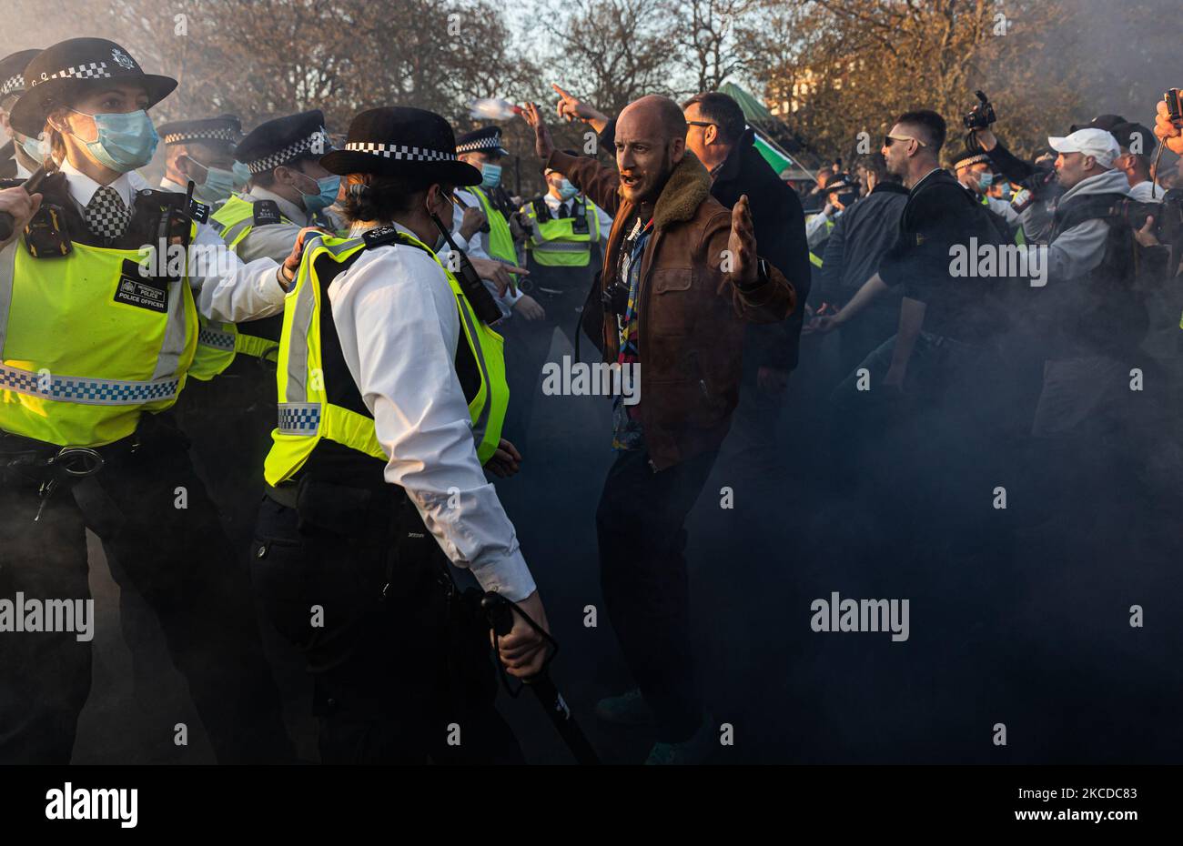Protestors take to the streets across the capital for an Anti Lockdown ...