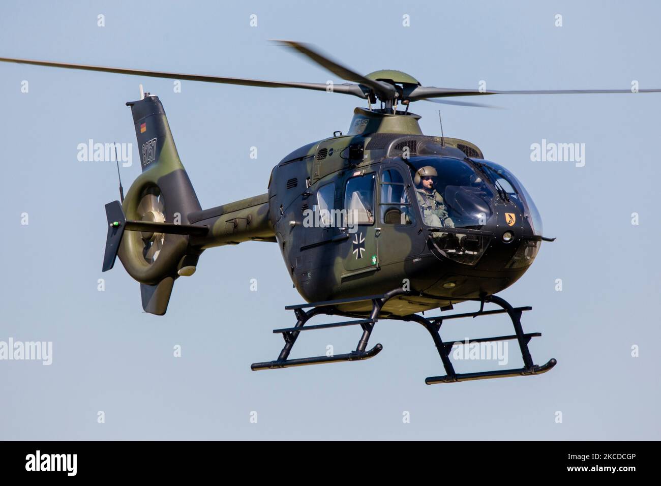 German Army Airbus EC135 training helicopter Stock Photo - Alamy