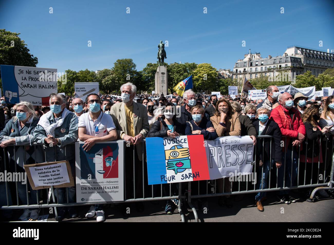 A crowd of more than 20,000 people took part in the demonstration in ...