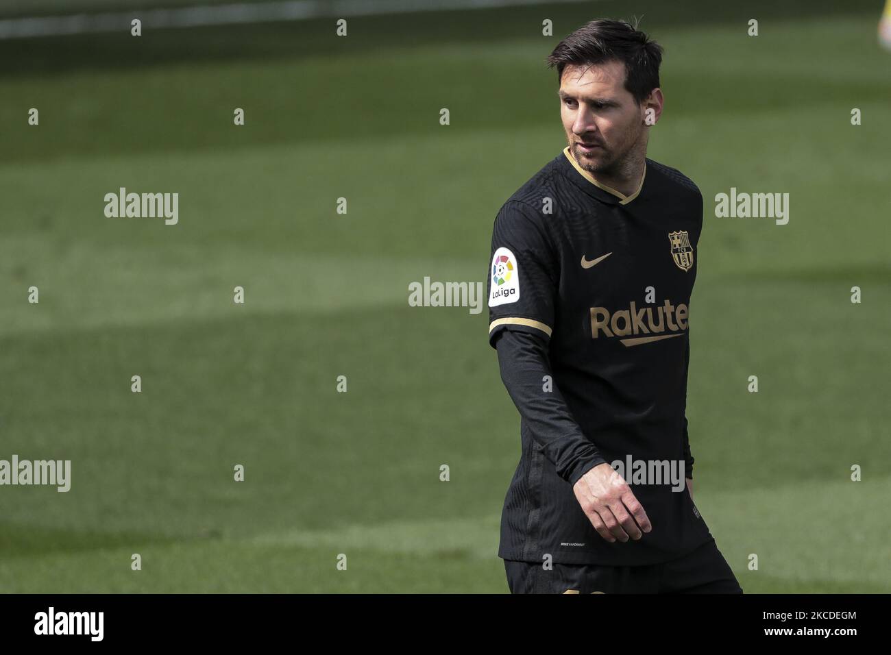 FC Barcelona's forward Lionel Messi during spanish La Liga match ...